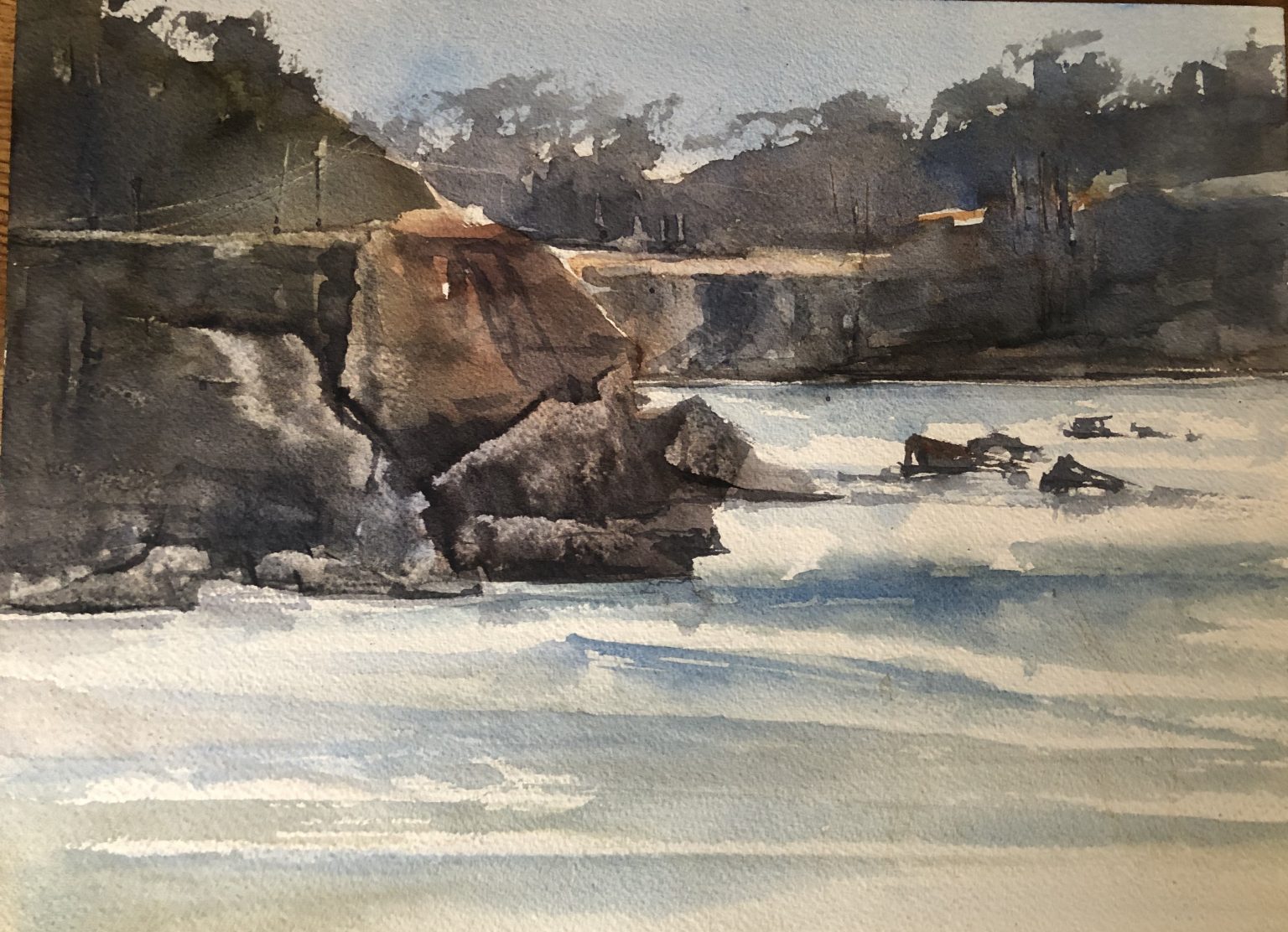 Class 7: Landscape – Ocean Scene – Art Spirit Studio Classes